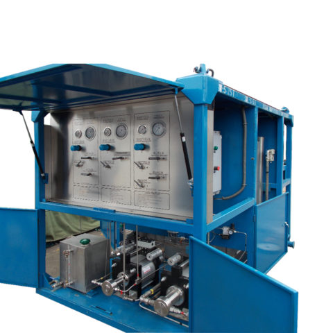 Hydrotest Unit — Hydraulic solution